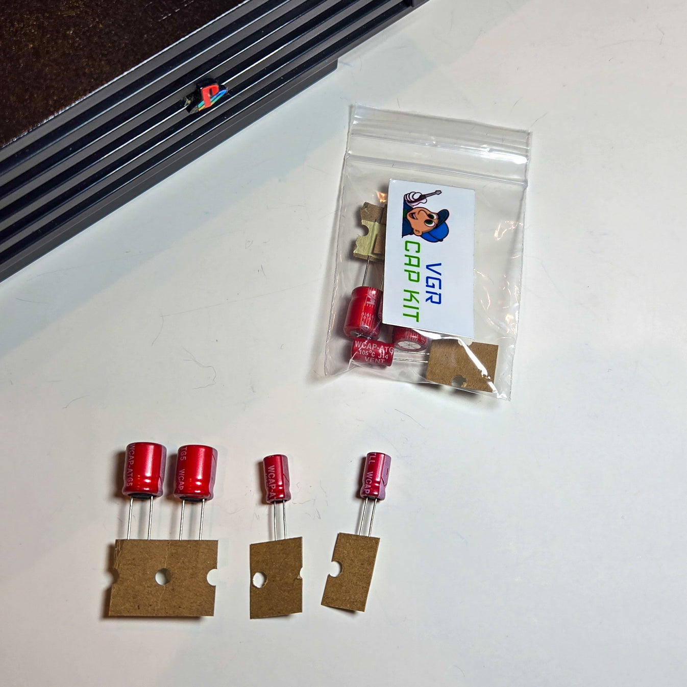 PS2 Power Board Capacitor Kit