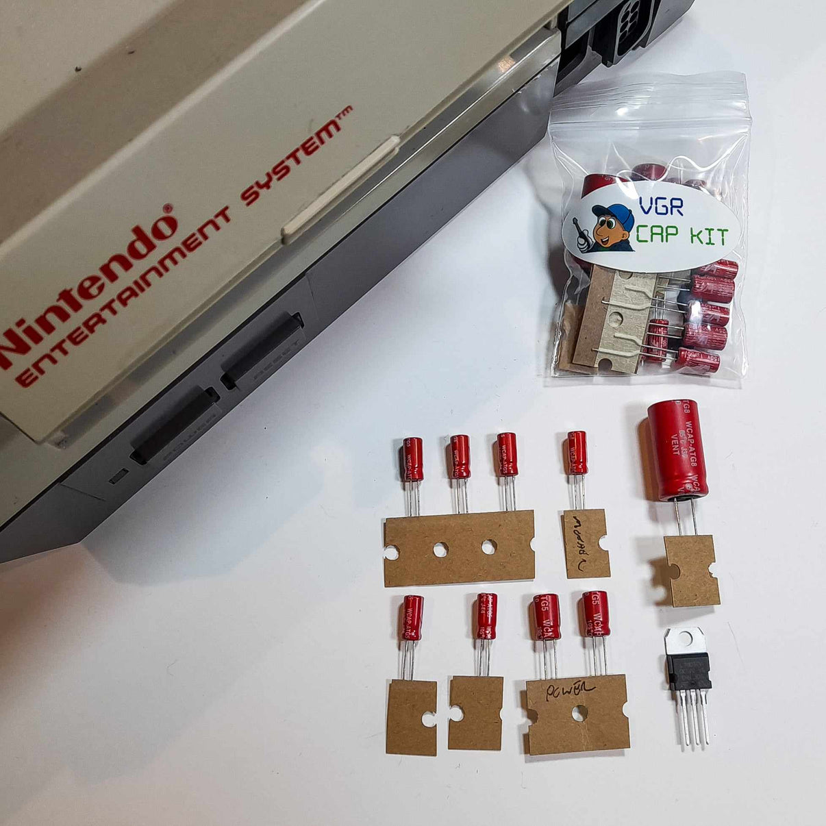 Nintendo Entertainment System (NES) Capacitor / Refresh Kit